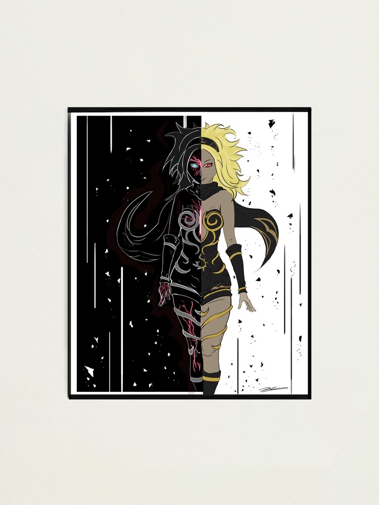 Lámina fotográfica «Kat Gravity Rush Fan Art» de Lukeavitch | Redbubble
