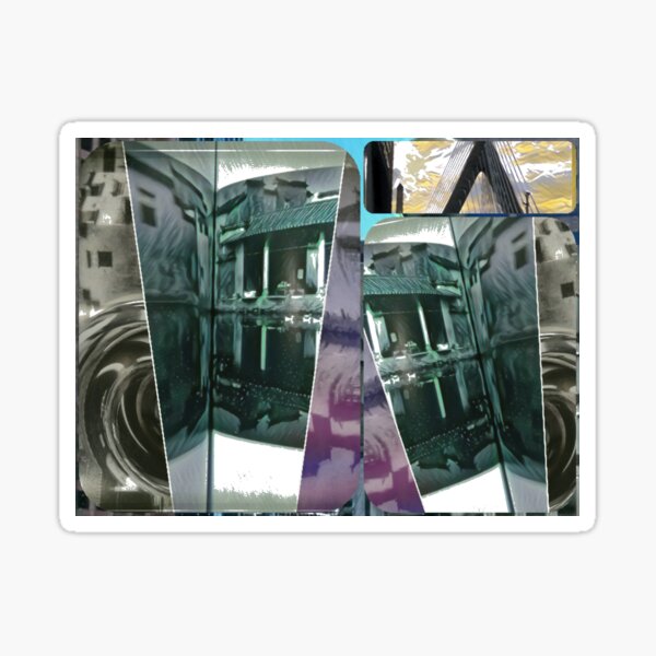 "Beautiful decay" Sticker for Sale by Baldmannumber1 | Redbubble