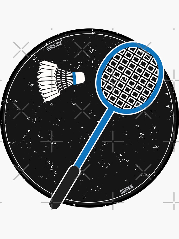 "Badminton" Sticker for Sale by BuiceJox | Redbubble