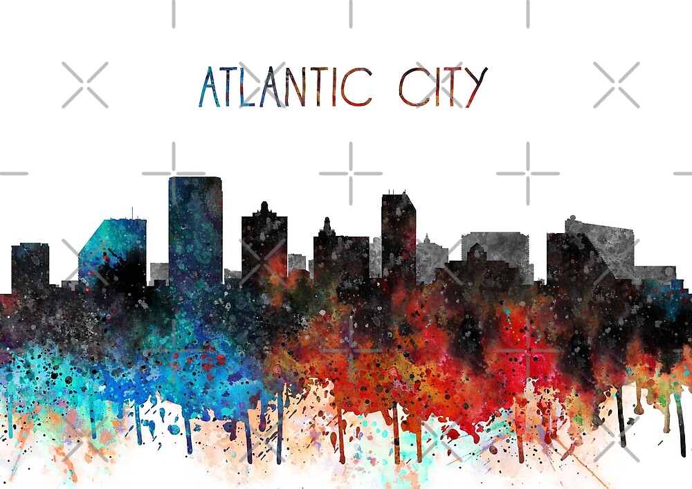 "Atlantic City, Atlantic City New Jersey, Atlantic City skyline" by ...