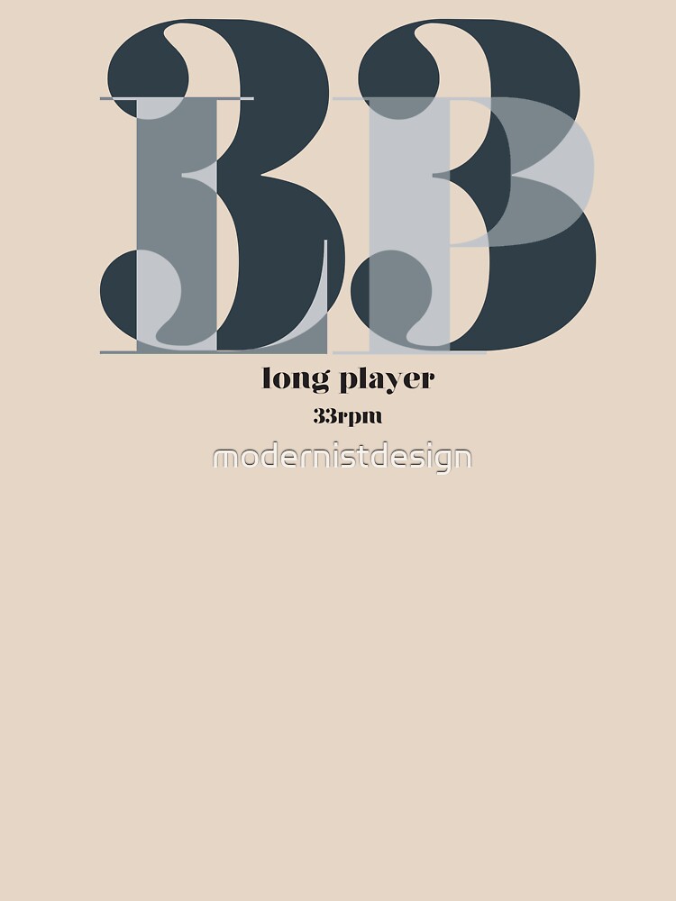 "Long Player" T-shirt for Sale by modernistdesign | Redbubble | lp t ...