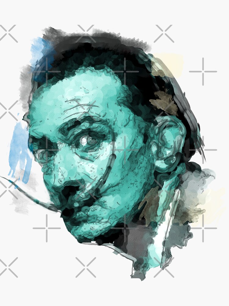 "Dali" Sticker for Sale by Tompalomares | Redbubble