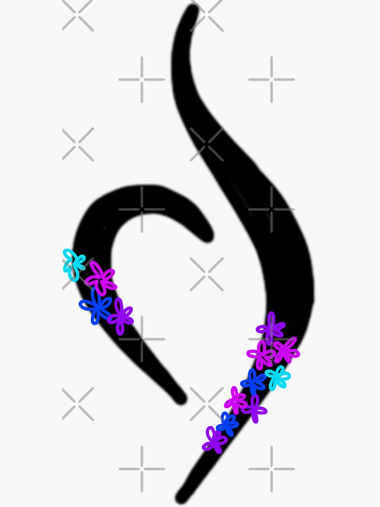 "NEDA Symbol" Sticker for Sale by jackiegu | Redbubble