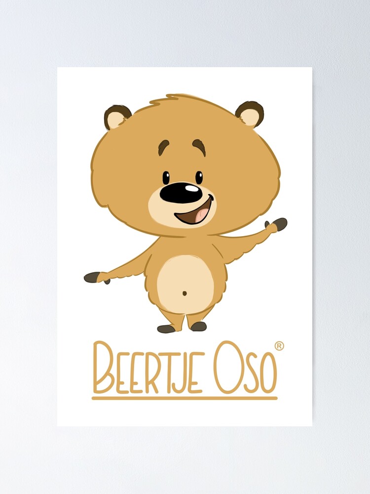 "Beertje Oso logo" Poster by studiokayleigh | Redbubble