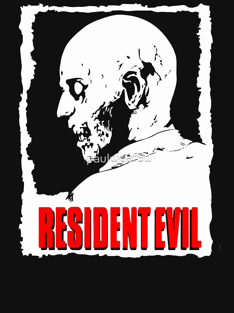 T-shirt « Resident Evil First Zombie », par paulweaf91 | Redbubble