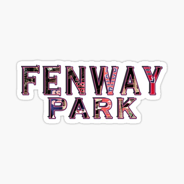"Fenway Park, Boston, MA" Sticker for Sale by positiveimages | Redbubble
