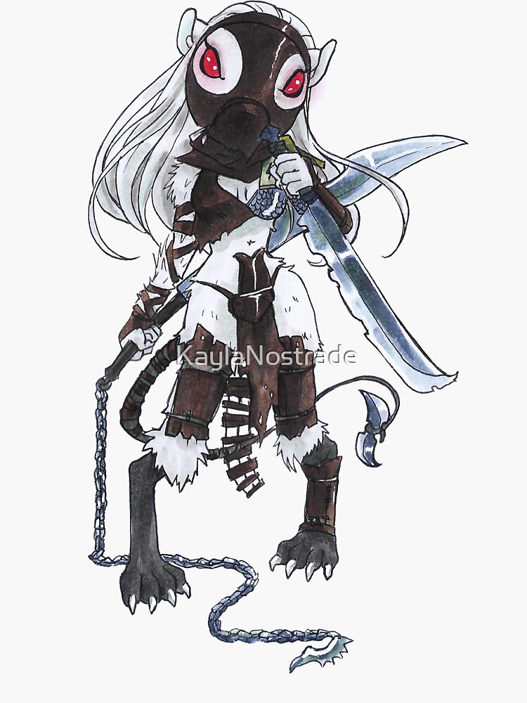 "Ink Eyes" Sticker by KaylaNostrade | Redbubble