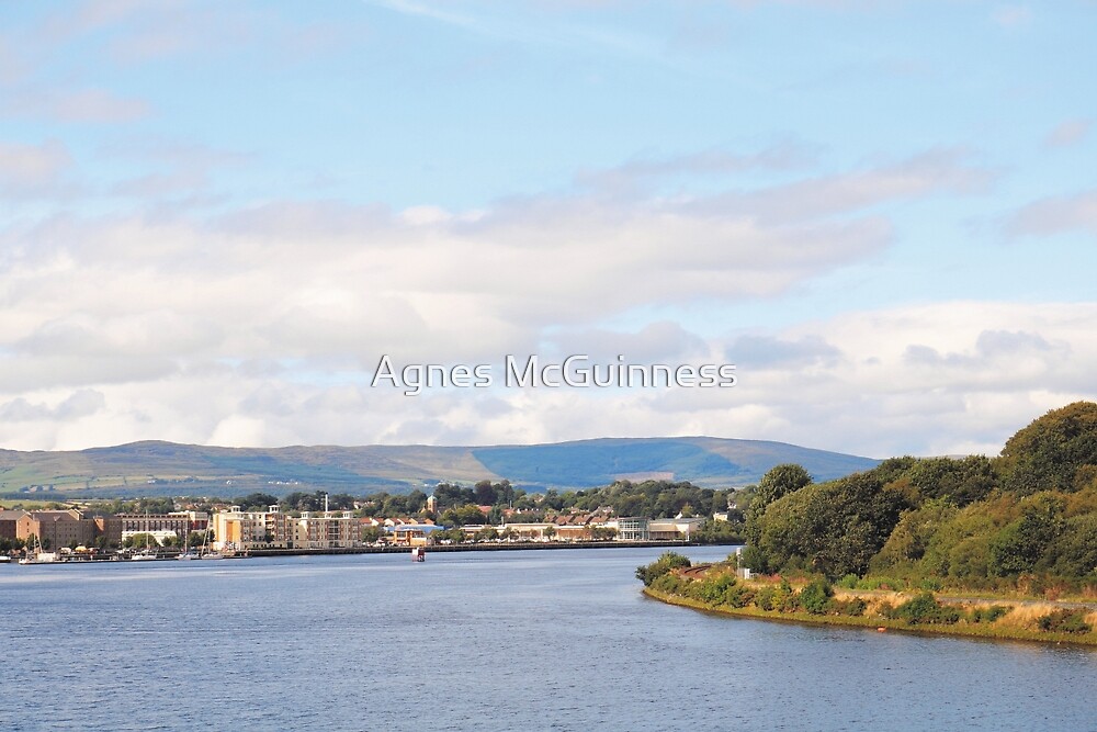 "River Foyle in summer" by Agnes McGuinness | Redbubble