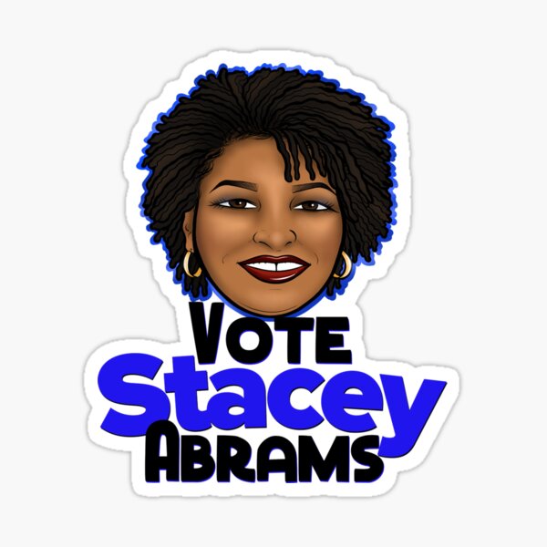 "Stacey Abrams Gov" Sticker by kdmadeit | Redbubble