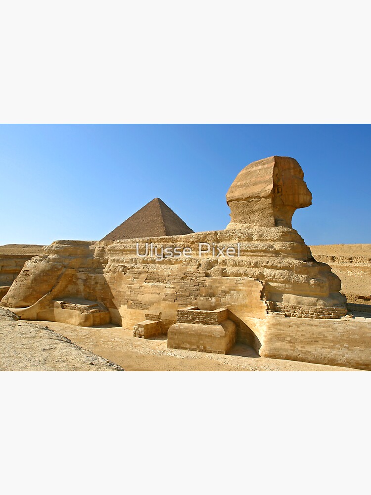 "Great Sphinx of Giza" Sticker for Sale by DavidJallaud | Redbubble