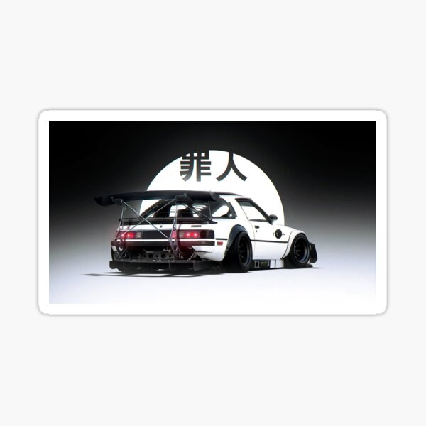 "RX7 FC" Sticker for Sale by ibob | Redbubble