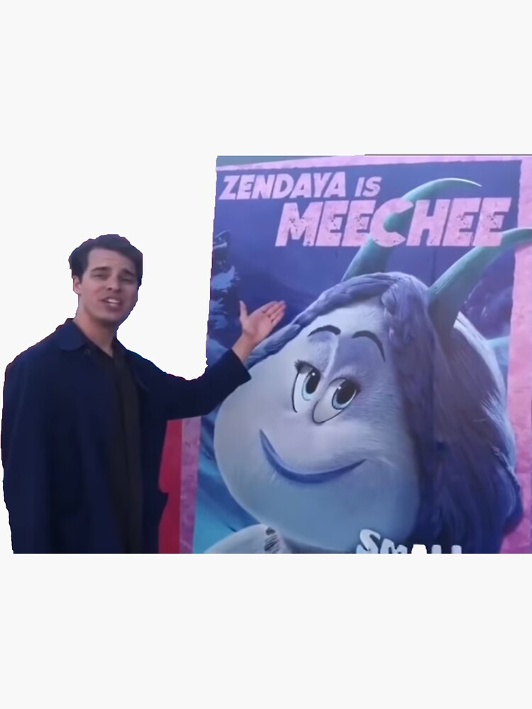 "Zendaya is Meechee" Sticker for Sale by eventur5 | Redbubble