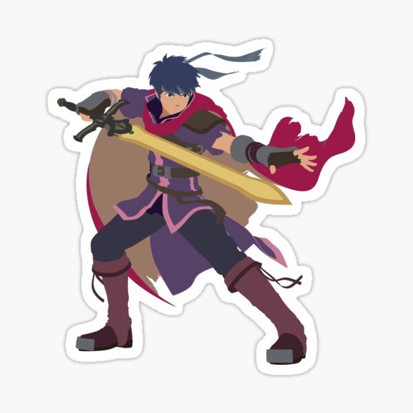 "Ike Purple (PoR)" Sticker by Royal-Blue | Redbubble