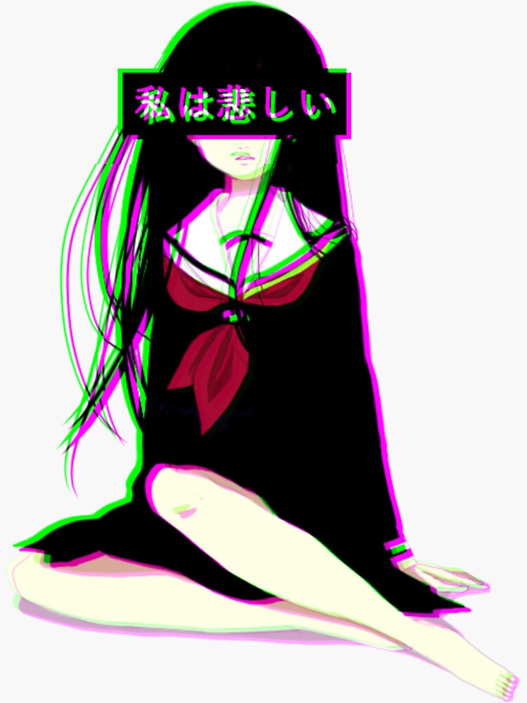 "Enma Ai anime aesthetic" Sticker by NE0T0KY0 | Redbubble