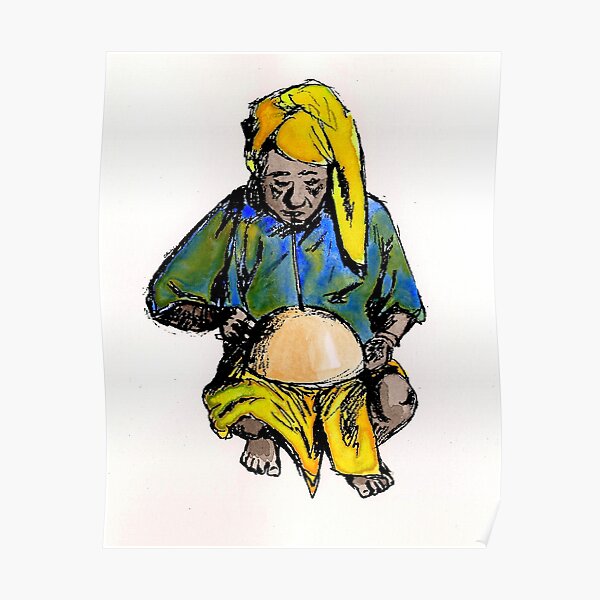 "Calabash" Poster by KeLu | Redbubble