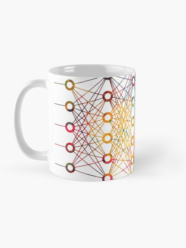 "Neural Network" Coffee Mug for Sale by erzebetth | Redbubble