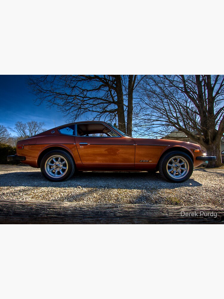 "Datsun 280Z" Sticker for Sale by derekpurdy | Redbubble