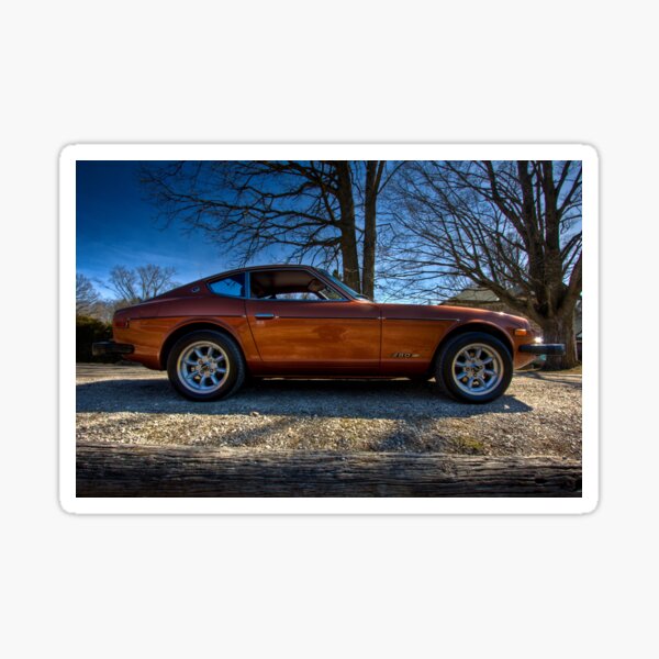 "Datsun 280Z" Sticker for Sale by derekpurdy | Redbubble