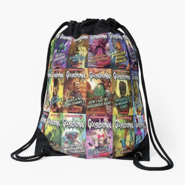 Goosebumps Night Of The Living Dummy Drawstring Bags | Redbubble