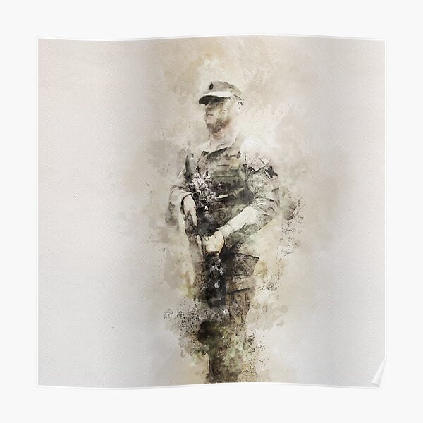 "Light Infantry" Poster by FatCrayon | Redbubble
