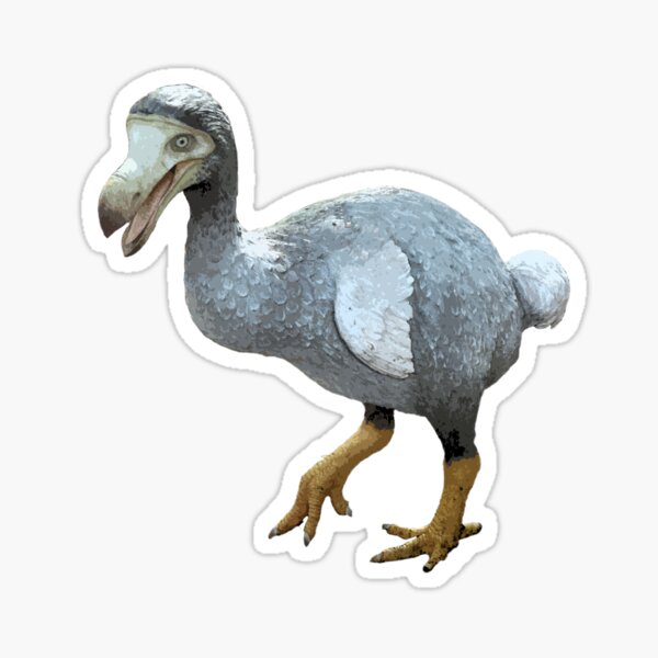 "Dodo" Sticker for Sale by MaksciaMind | Redbubble