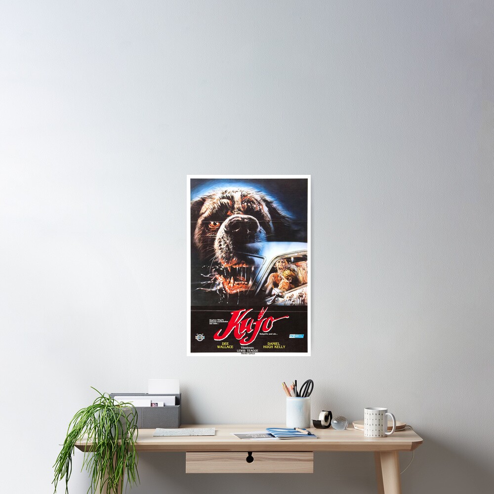 "Cujo" Poster for Sale by seagleton | Redbubble