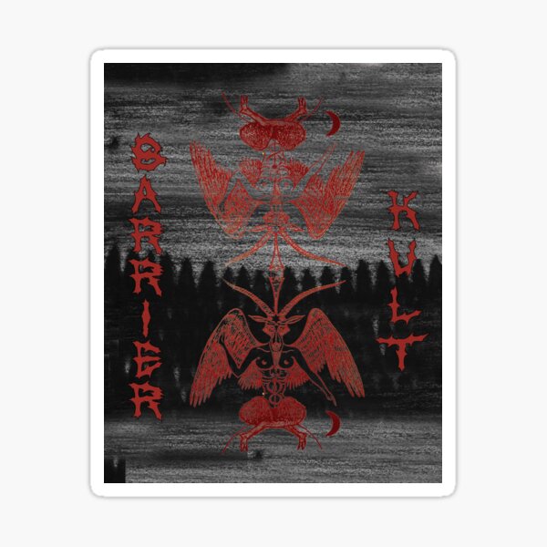 "Barrier Kult" Sticker for Sale by jaket1345 | Redbubble