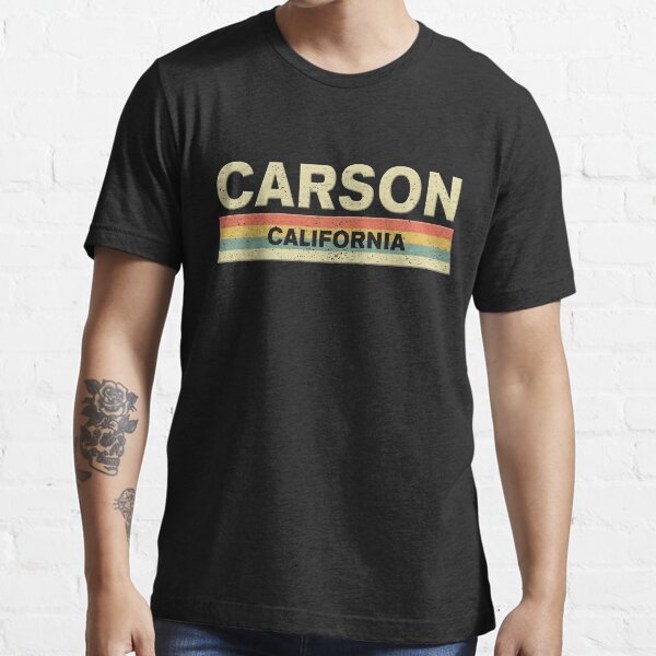 "Carson California" T-shirt for Sale by sillerioustees | Redbubble ...