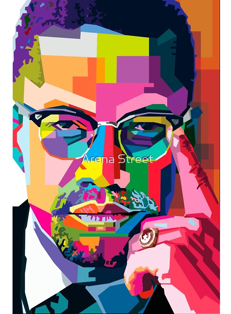 "Malcolm x" by Renew Virtual store | Redbubble