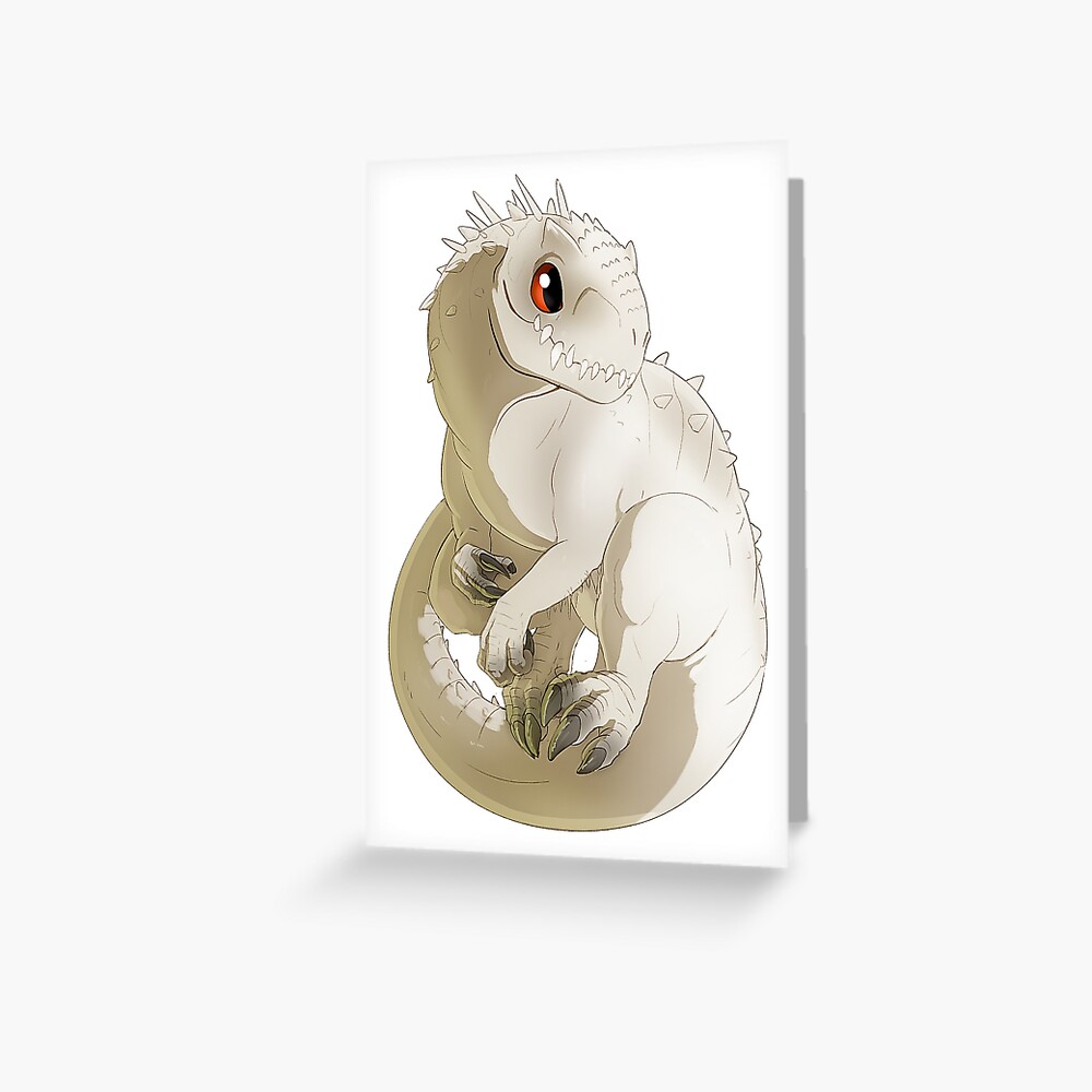 "Indominus Rex " Greeting Card for Sale by Levo | Redbubble
