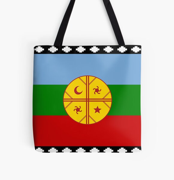Bolsa de tela «Bandera de los mapuches - Bandera Mapuche» de Martstore ...