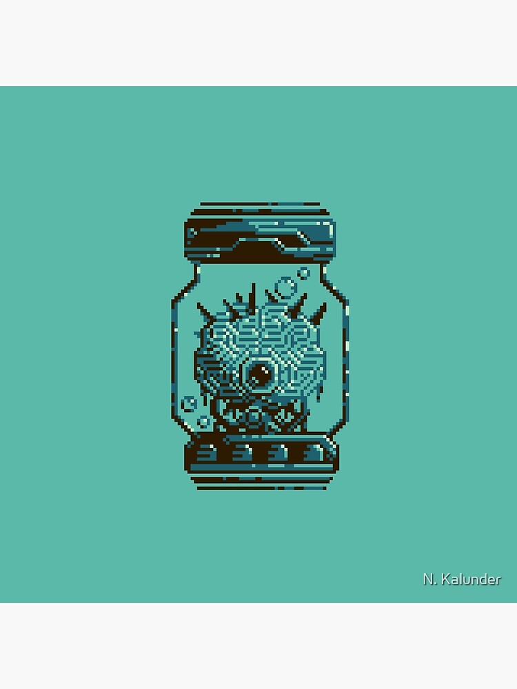 "[Pixel] Super Metroid: Mother Brain" Art Print by UsurperZant | Redbubble