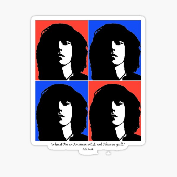 Patti Smith Stickers | Redbubble