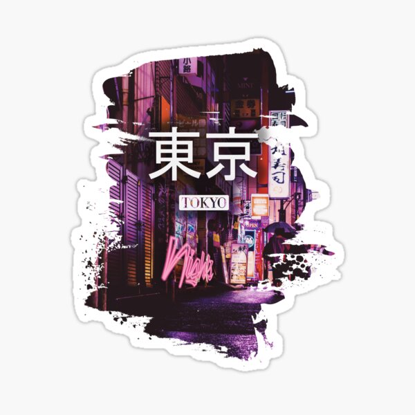 "TOKYO" Sticker by asymmetrickid | Redbubble