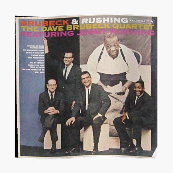 "Brubeck & Rushing, The Dave Brubeck Quartet Featuring Jimmy Rushing ...