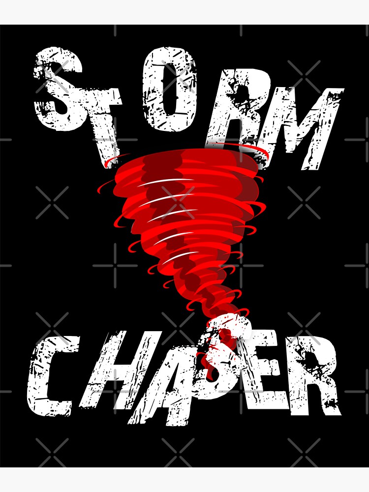 "Storm Chaser Tshirt Twister Tornado Alert Meteorologist Gift" Sticker ...
