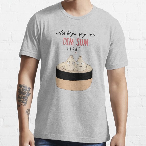 "Cute Dumplings In Steamer Dim Sum Lights" T-shirt for Sale by ...