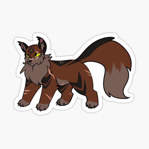 "Tigerstar" Sticker for Sale by Draikinator | Redbubble