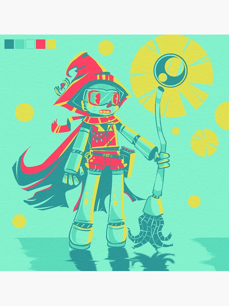 "Robot Witch" Art Print for Sale by artsyrobo | Redbubble