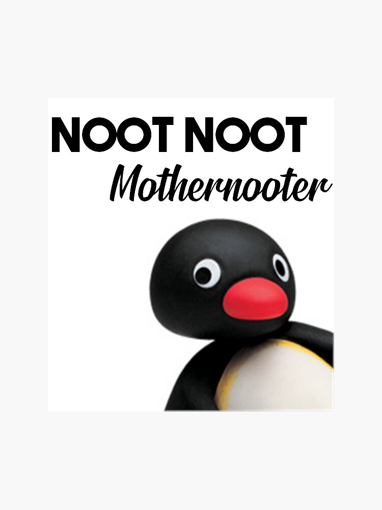 "Noot Noot" Sticker by RadicalAM | Redbubble