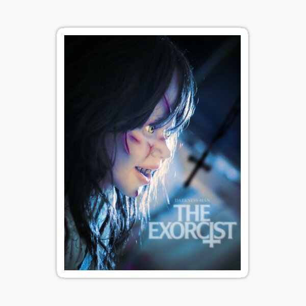 "The Exorcist" Sticker by darknessman666 | Redbubble