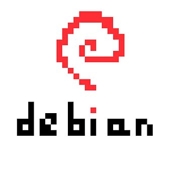 "Pixel Debian Logo Linux " Lightweight Hoodie by drwdal | Redbubble