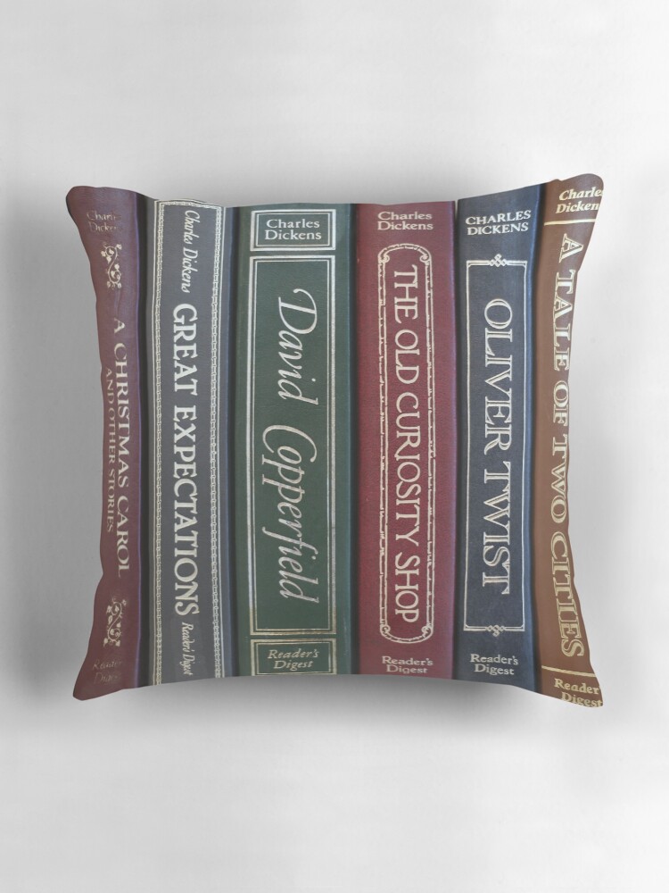 "Charles Dickens" Pillow for Sale by PeppermintCreek | Redbubble