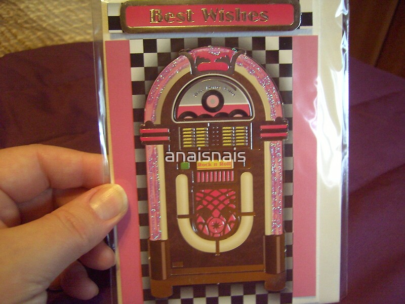 "Handmade card - jukebox" by anaisnais | Redbubble