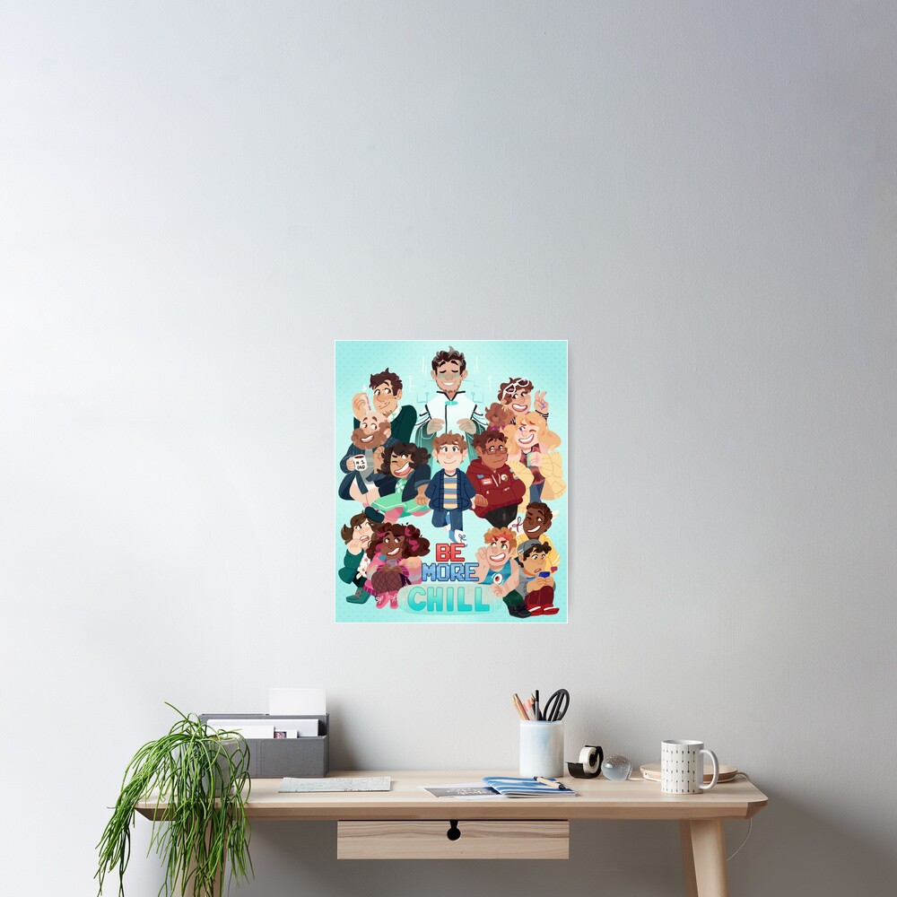 "Be More Chill Broadway Cast" Poster for Sale by Arieryn | Redbubble