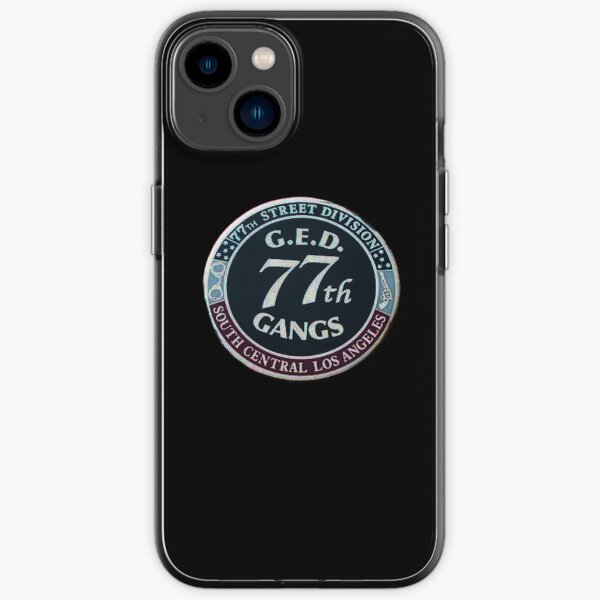 "LAPD 77th Street Gangs" iPhone Case for Sale by lawrencebaird | Redbubble
