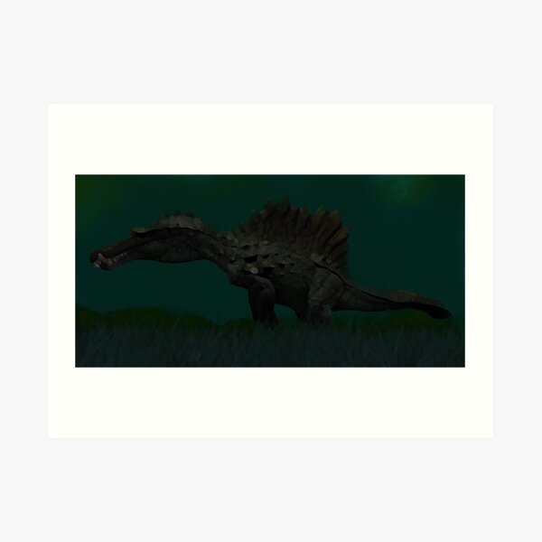 "Hyperendocrin Spinosaurus" Art Print for Sale by cynicaljack | Redbubble