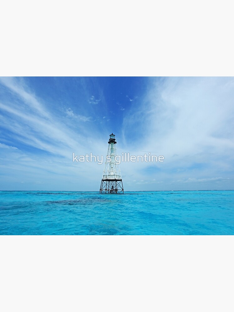 "Alligator Reef Light" Poster for Sale by nikkiggrrl | Redbubble