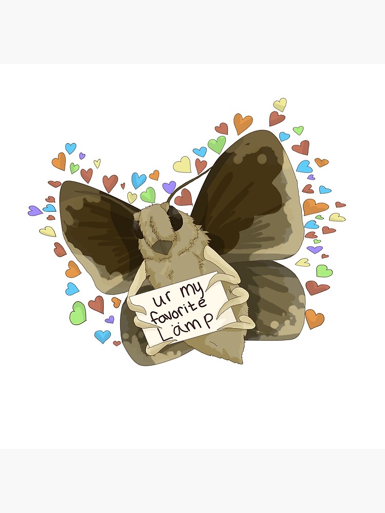 "Moth Lamp Meme" Poster by karenannekoen | Redbubble