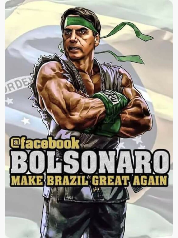 "Bolsonaro , Bolsomito, Brasil, #elesim" Sticker for Sale by familyweb ...